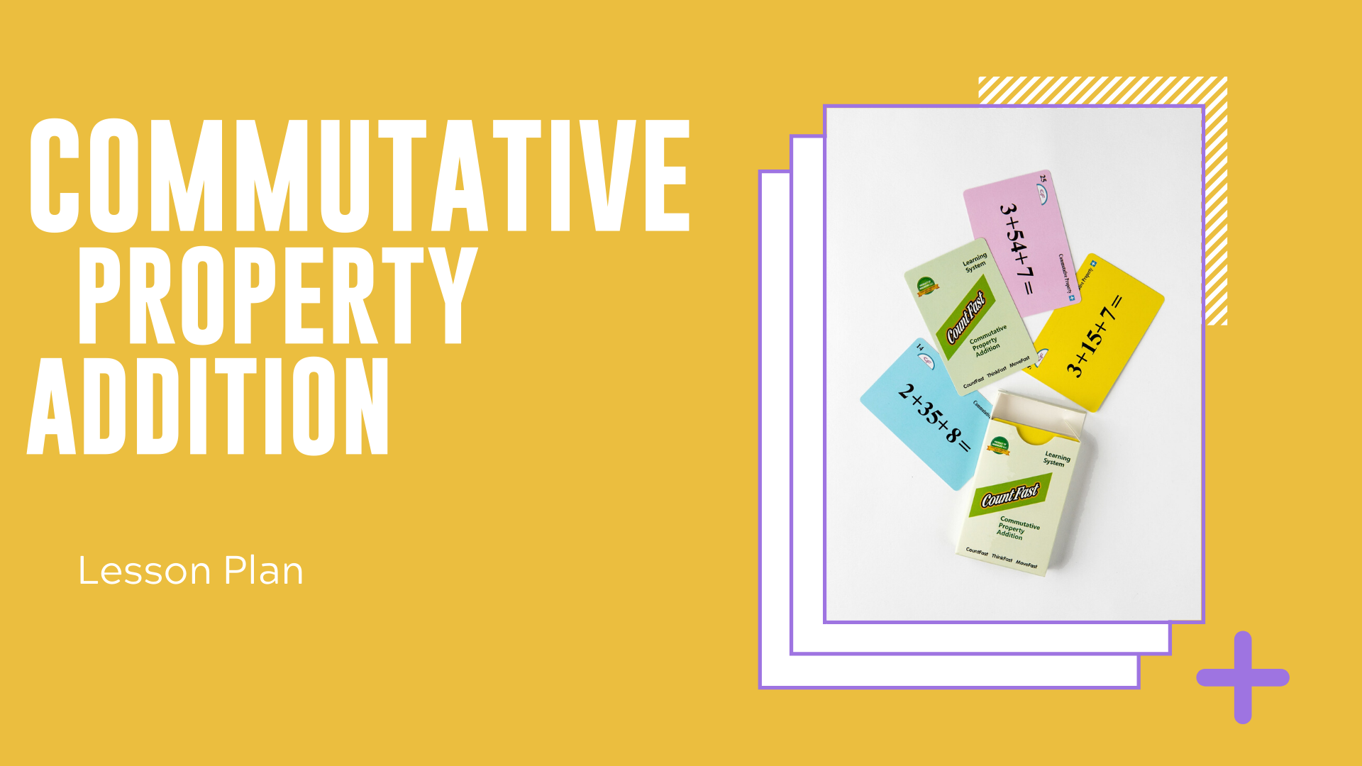 Commutative Property Addition Lesson Plan | Count Fast