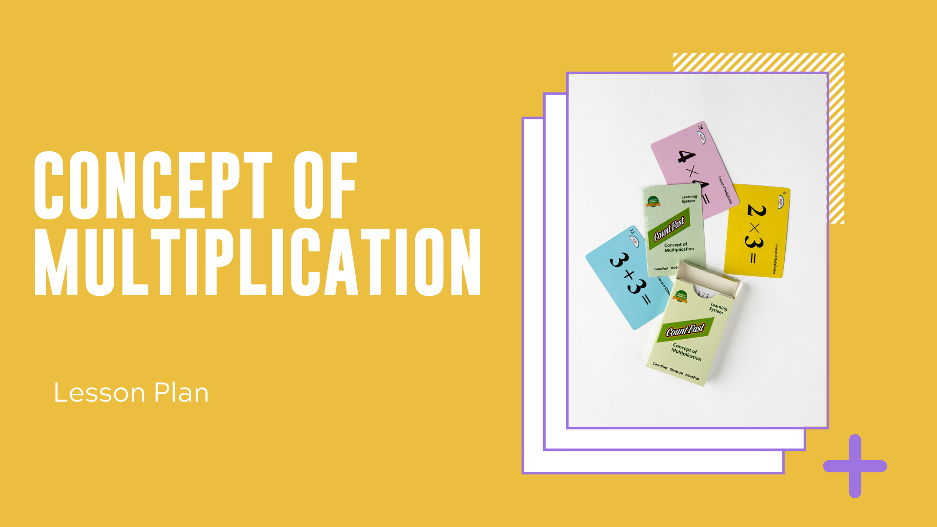 Concept of Multiplication Lesson Plan | Count Fast