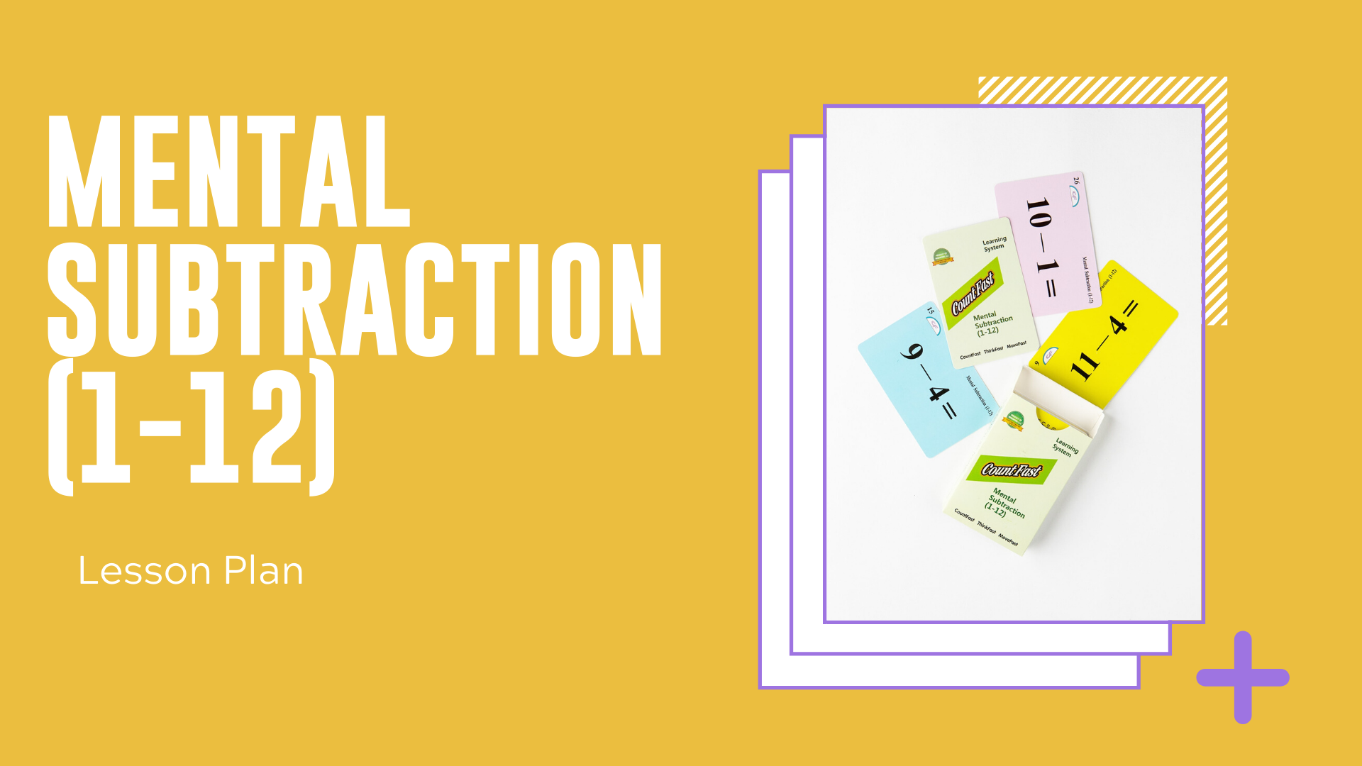Mental Subtraction (1-12) Lesson Plan | Count Fast